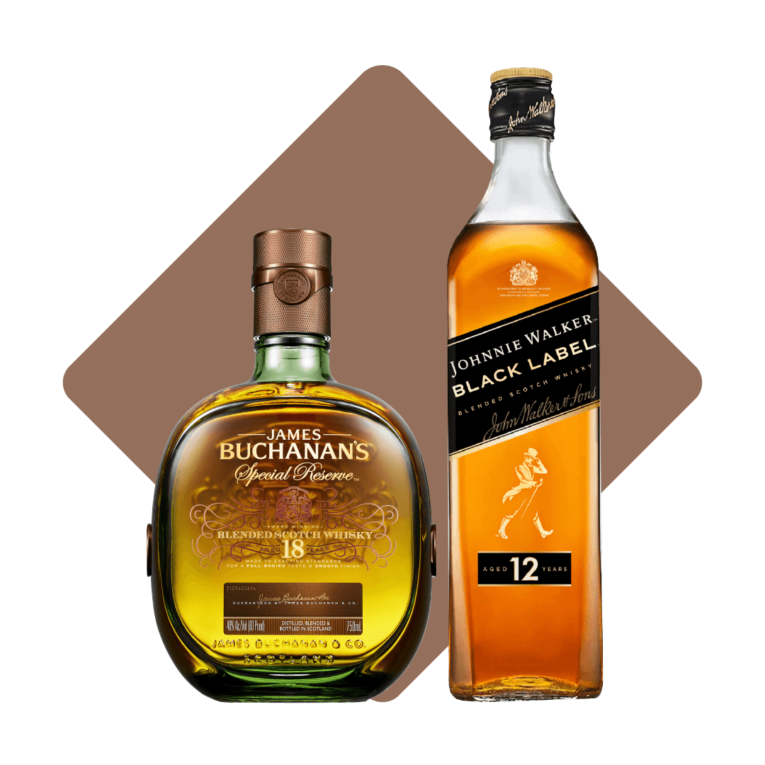 Gran combo: Johnnie Walker Black y Buchanan's 18 - The Bar