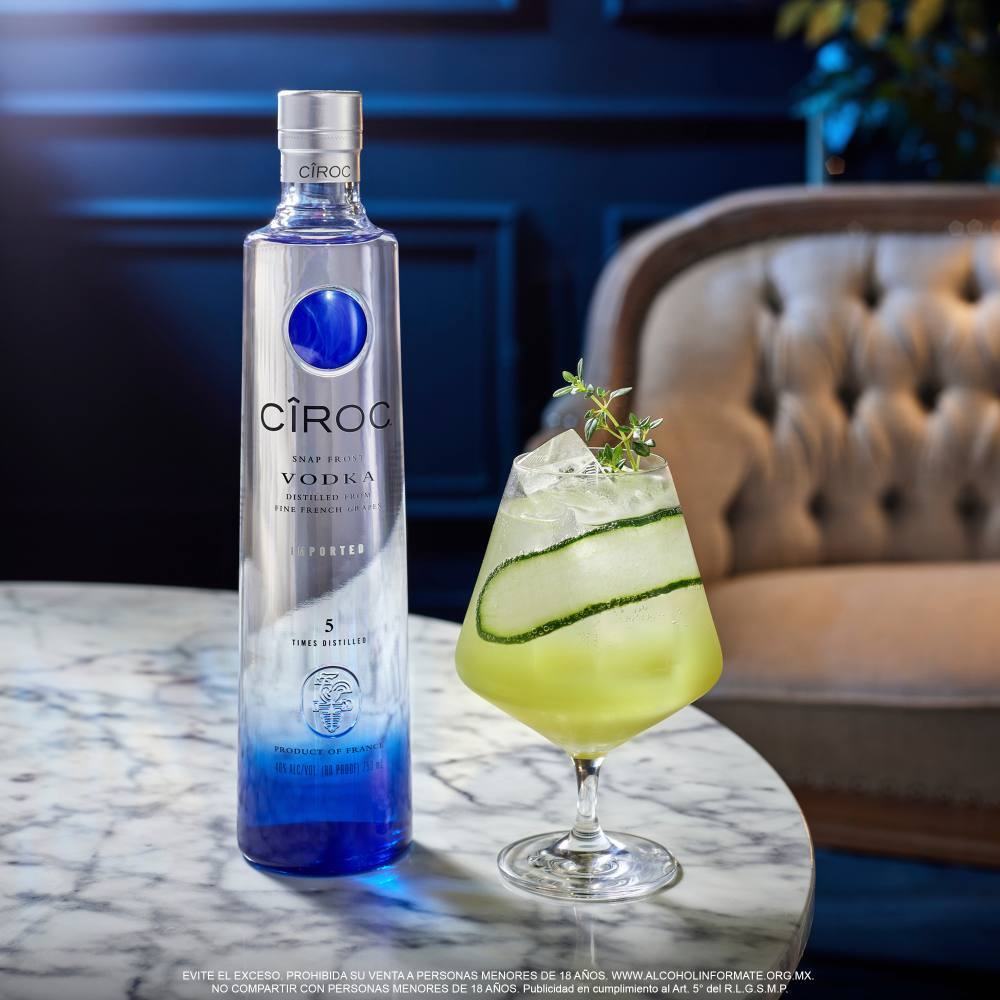 Vodka Ciroc 750 ml pruebalo al mejor precio - The Bar México